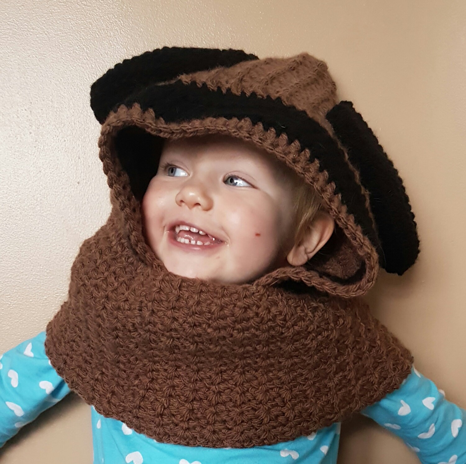 Crochet Pattern Puppy Hood Hood Pattern Chunky Yarn | Etsy
