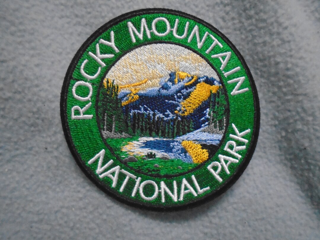 Rocky Mountain National Park Patch - Etsy