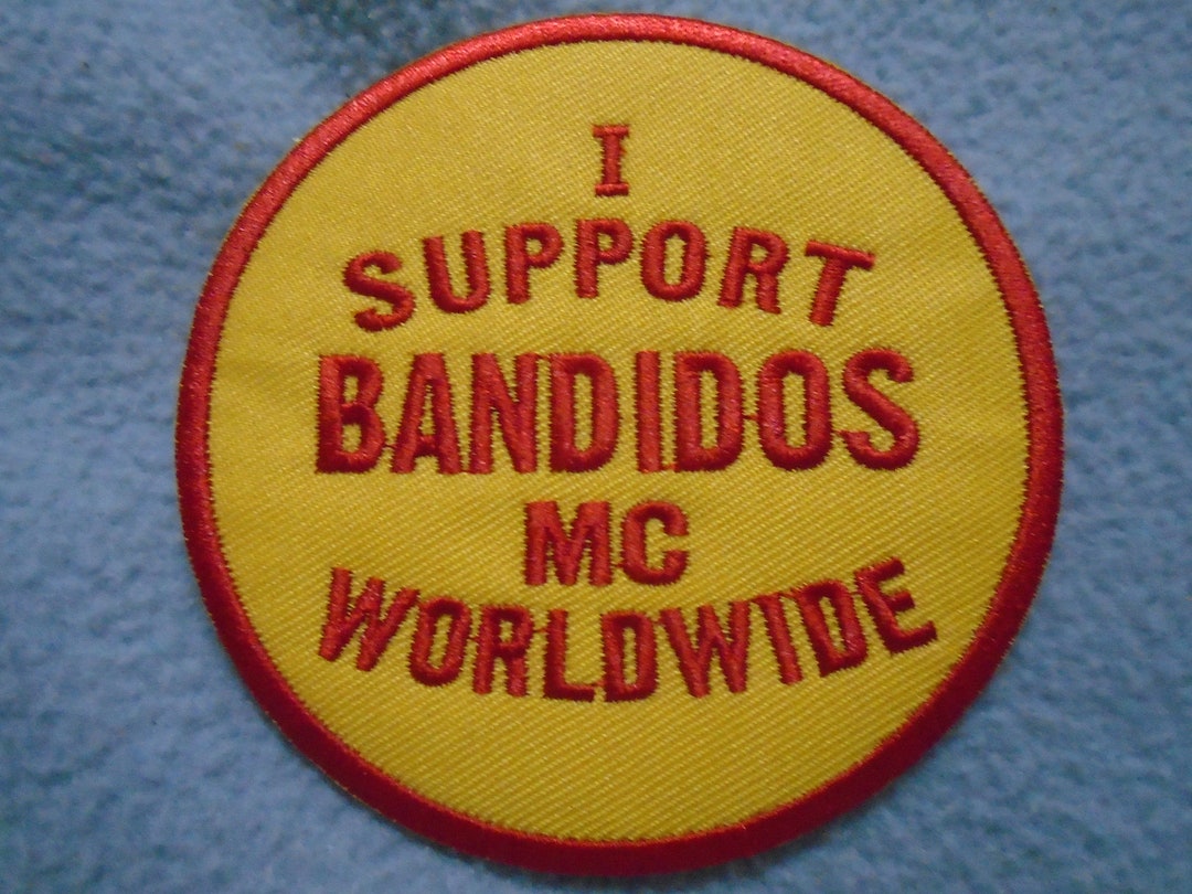 I Support Bandidos MC Worldwide Patch - Etsy