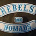 Reduced-4 Piece Rebel Nomads MC Patch - Etsy