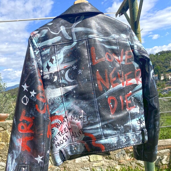 Custom Leather Jacket - Etsy UK