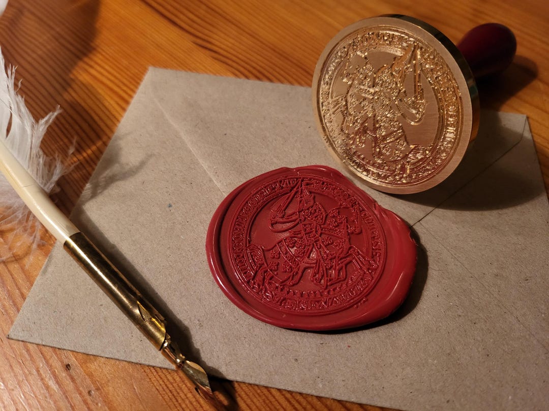 Sir Thomas De Beauchamp, 11th Earl of Warwick - Historical Wax Seal ...