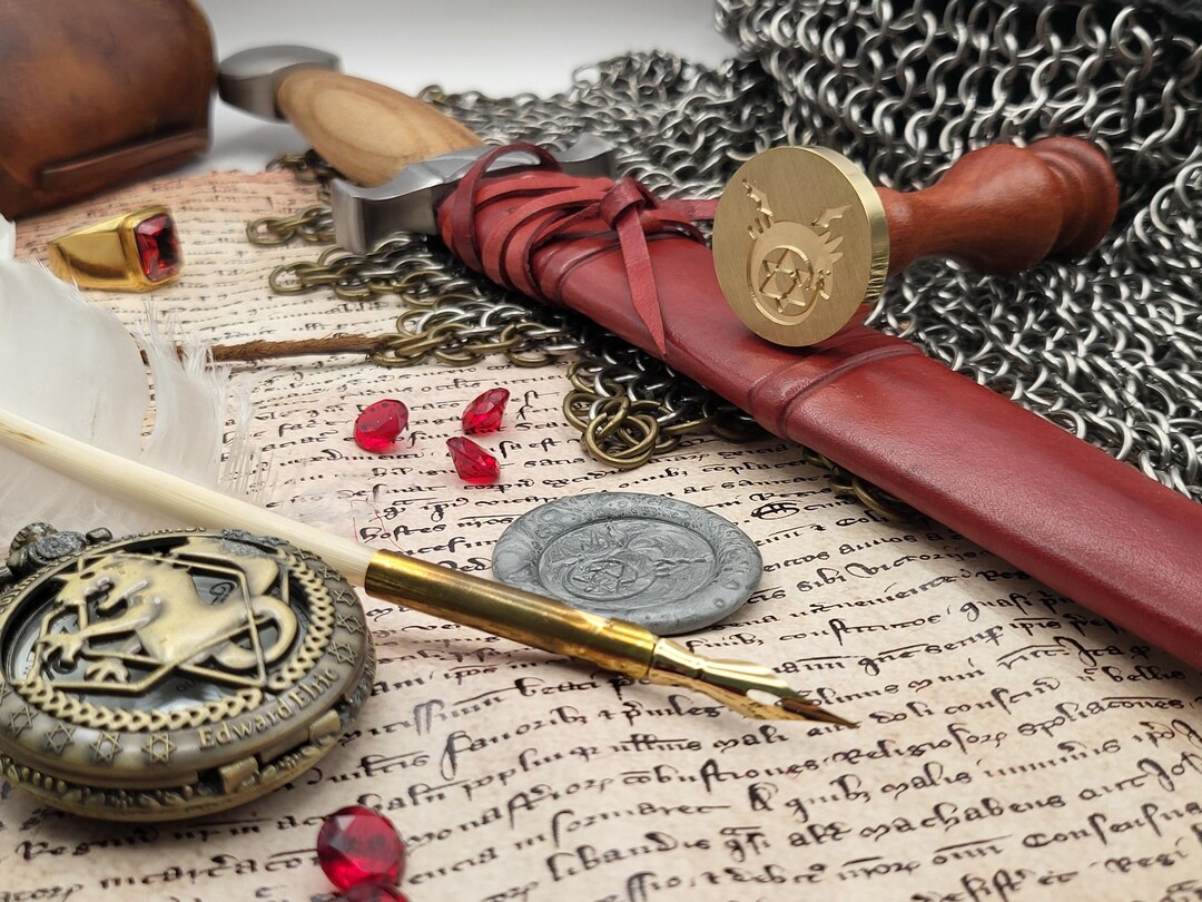 Full Metal Alchemist - Wax Seals and Brass Sealing Stamps – Ouroboros ...