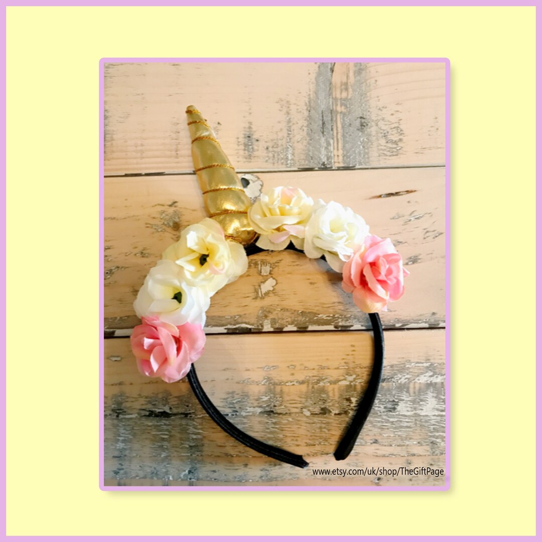 Unicorn Easter - Magical Unicorn Headband - Unicorn Headband - Flower ...