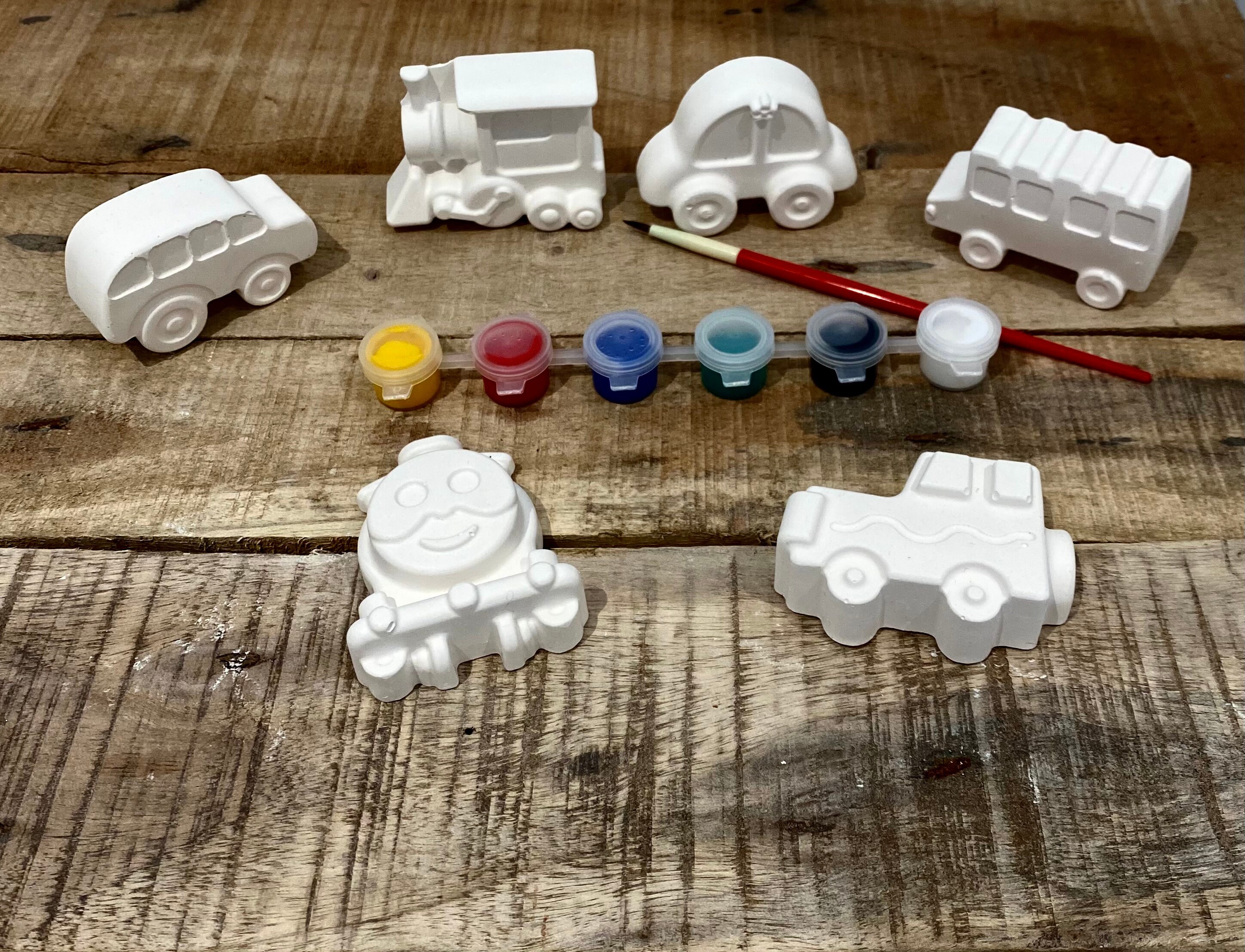 Paint Your Own Ceramic Craft Kit Childrens Crafts - Etsy UK