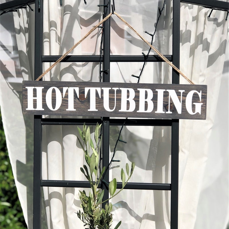 Hot Tub Signs - Etsy