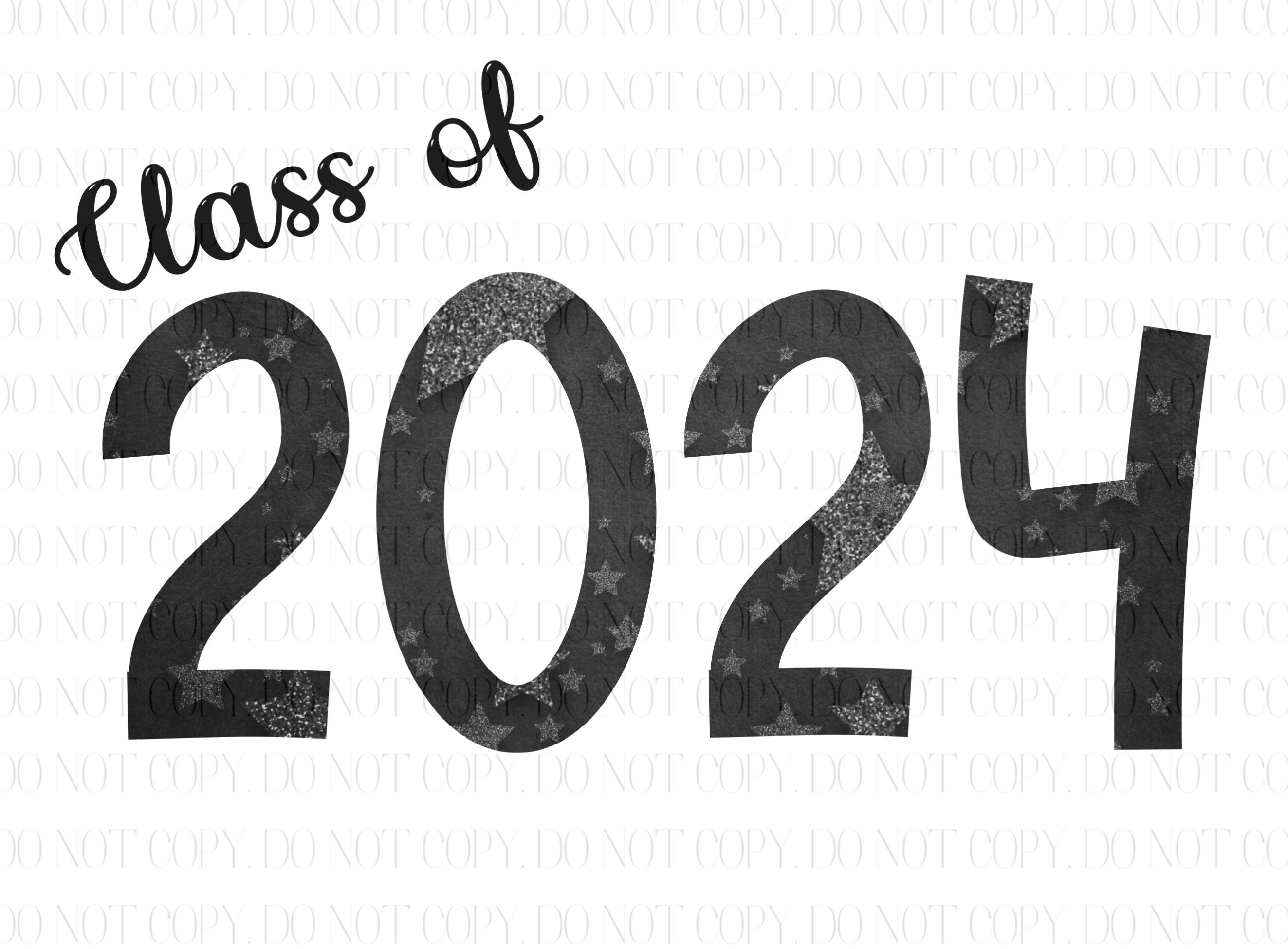 Class of 2024 PNG - Etsy