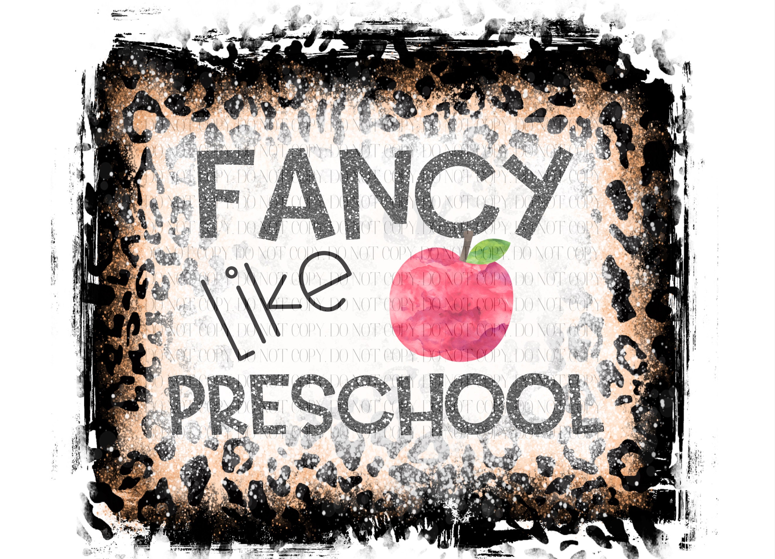 Fancy Like Preschool PNG - Etsy