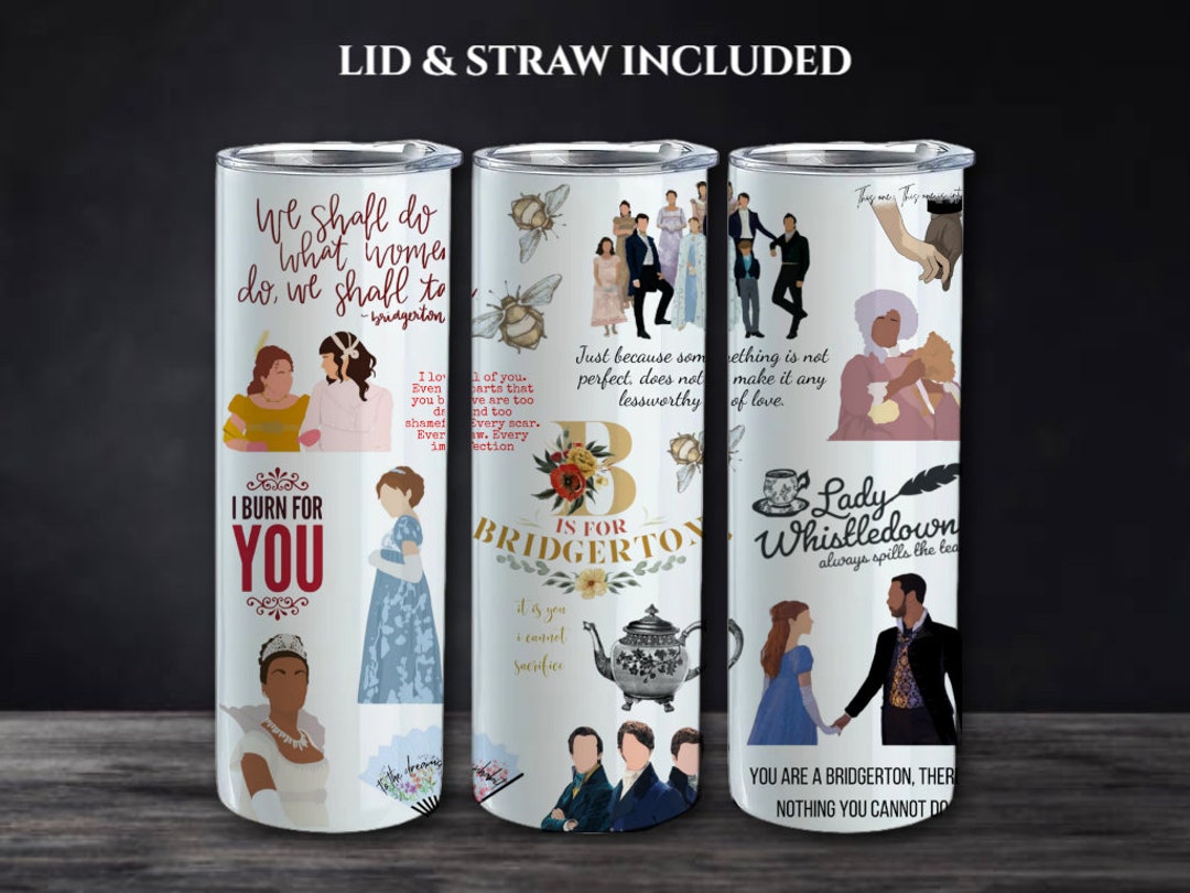 Bridgerton Tumbler and Mug Gift for Her Bridgerton Inspired TV Show ...