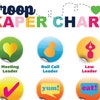 Girl Scouts Inspired Troop Meeting Kaper Chart Jobs Hearts Printable ...
