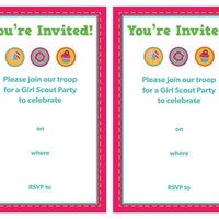 Girl-led Year Planner for Leader Planning Single Page Girl Scouts ...