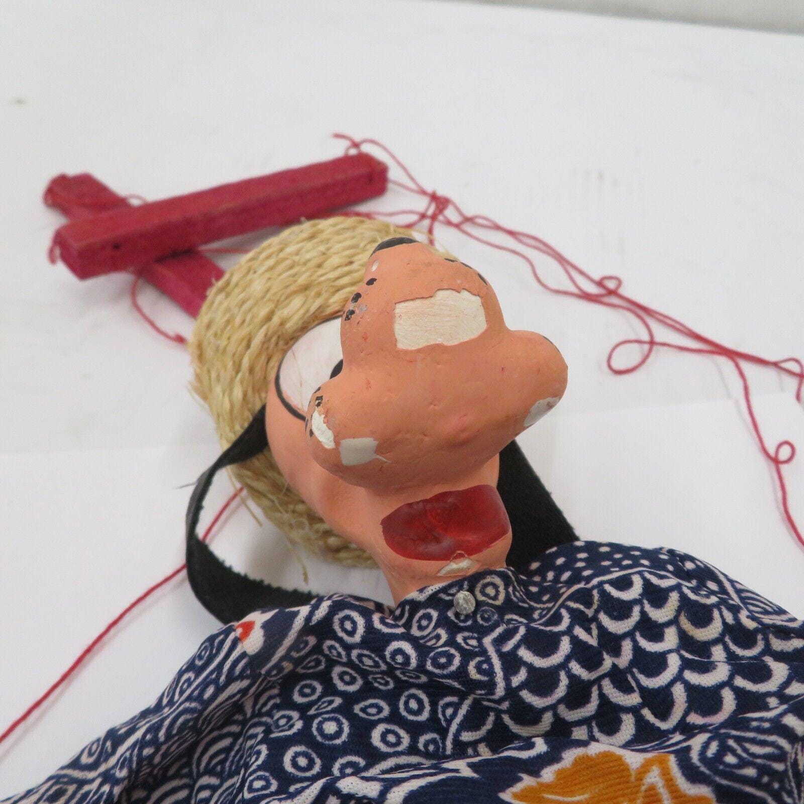 Vintage Goofy Marionette String Puppet - Etsy
