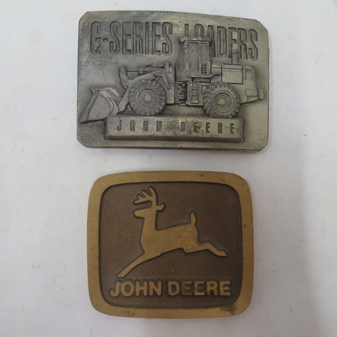 John Deere G-series Loaders & 150 Year Anniversary Houston Meeting Coin ...
