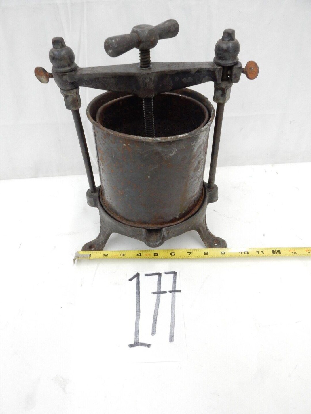 Antique Cast Iron Fruit Press Grape Apple Wine Juice Press - Etsy