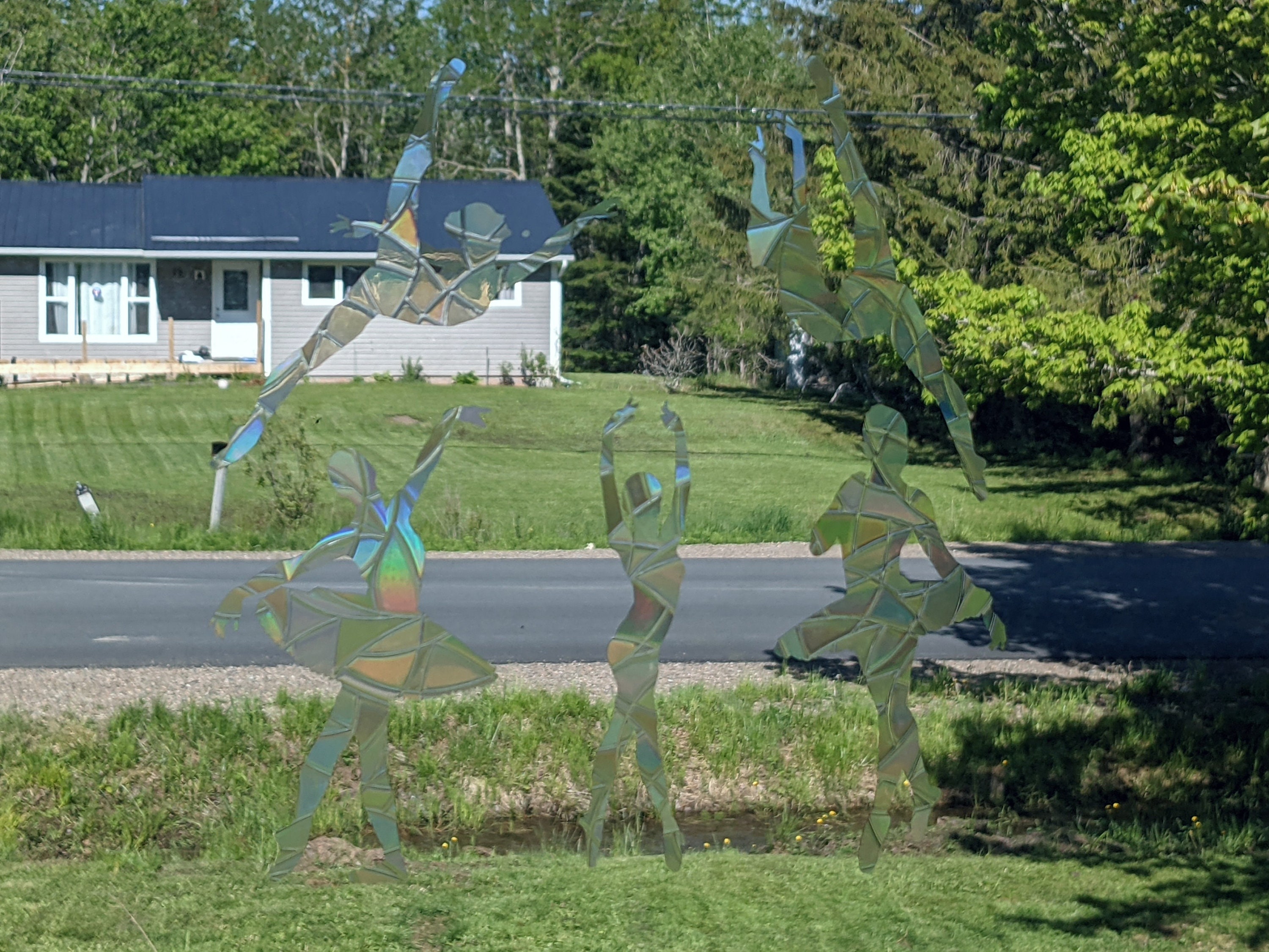 Ballerina Window Cling Sun Catcher Sets Casts Rainbows - Etsy Canada