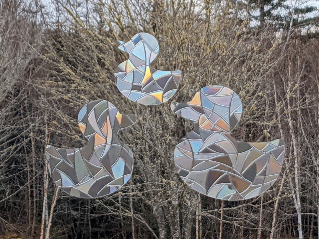 Duck Window Cling Sun Catcher Decals - Rainbow Maker Sets - Reusable ...