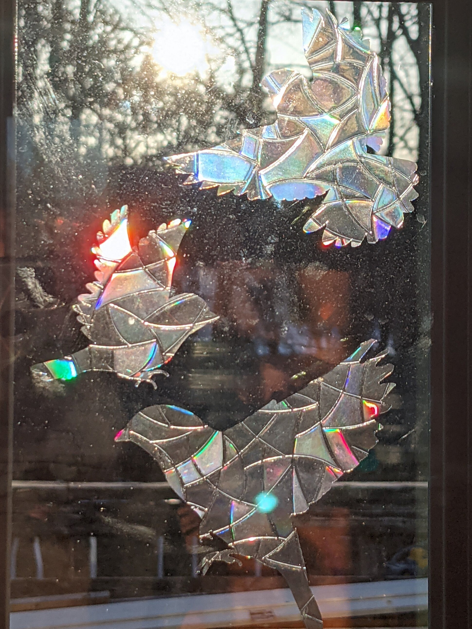 Bird Window Cling Suncatcher Sets Reusable Rainbow Maker - Etsy