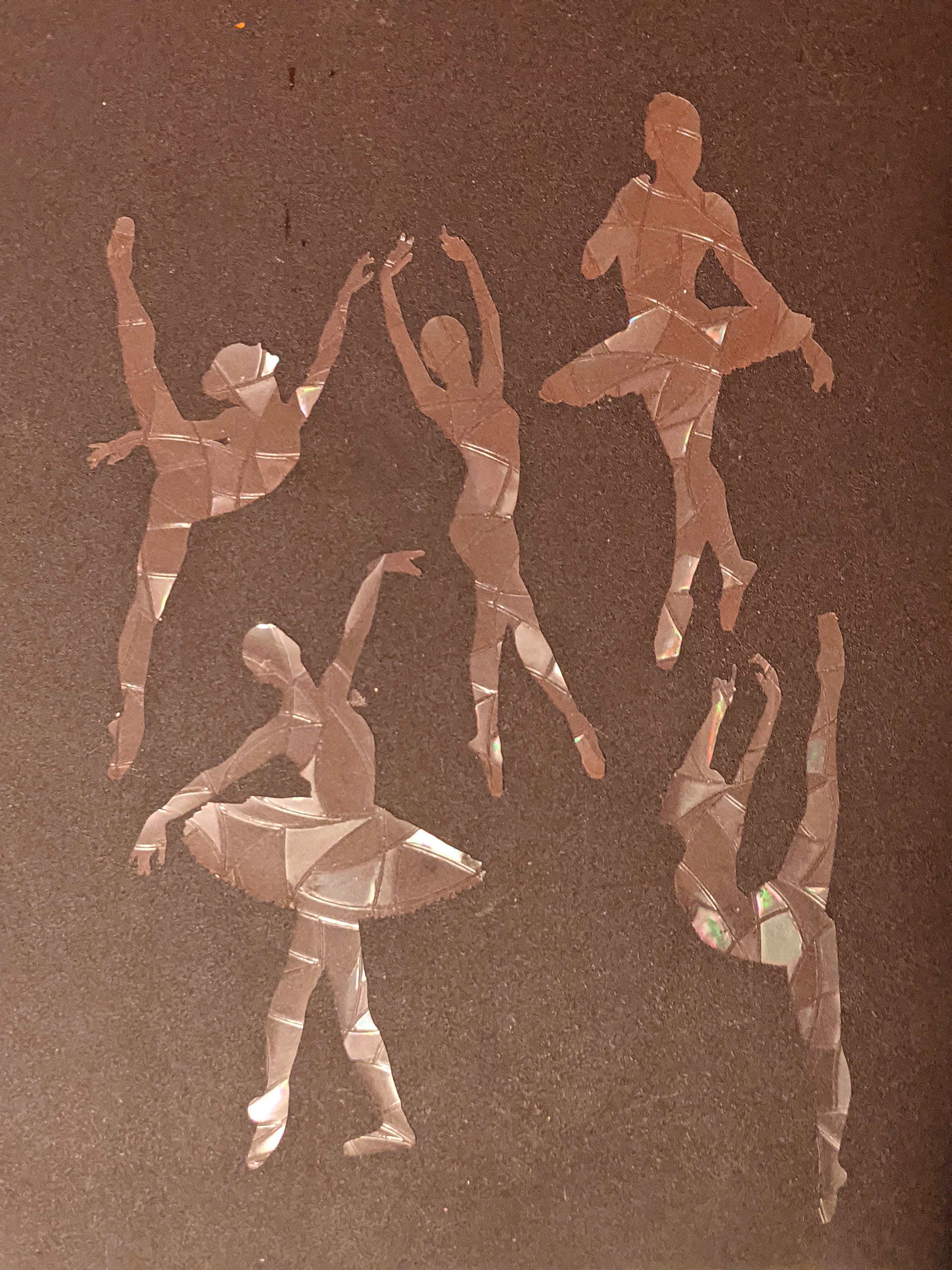 Ballerina Window Cling Sun Catcher Sets Casts Rainbows - Etsy Canada