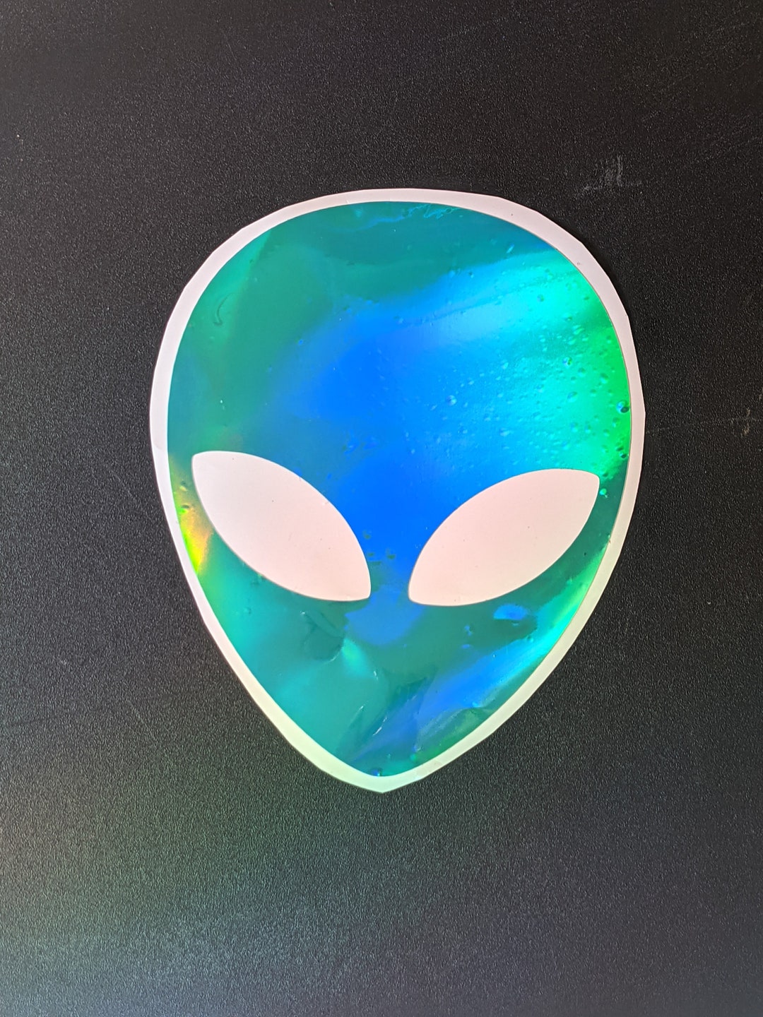 Alien Holographic Decal - Sticker - Multiple Sizes Available - Alien ...