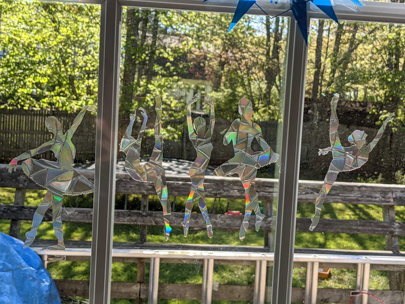 Ballerina Window Cling Sun Catcher Sets Casts Rainbows - Etsy Canada