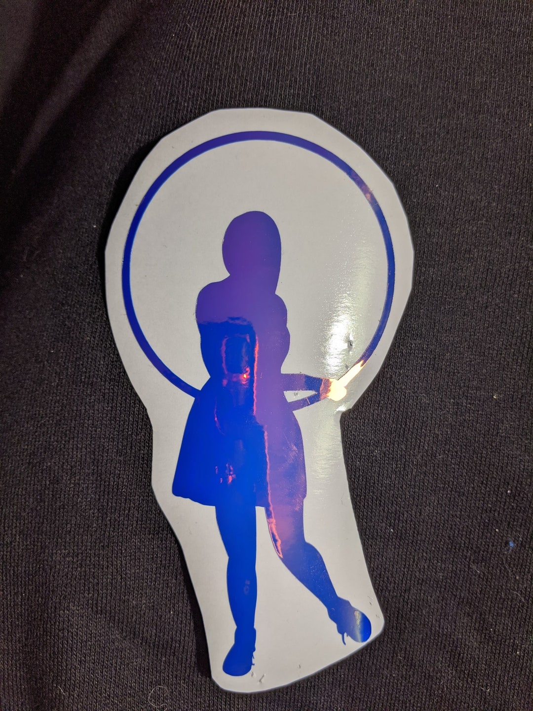 Hula Hoop Decal - Girl Hula Hooping - Sticker - Hoop Isolation ...
