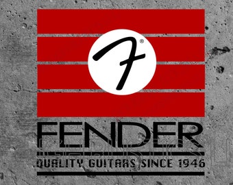 Fender Guitar Svg - Etsy