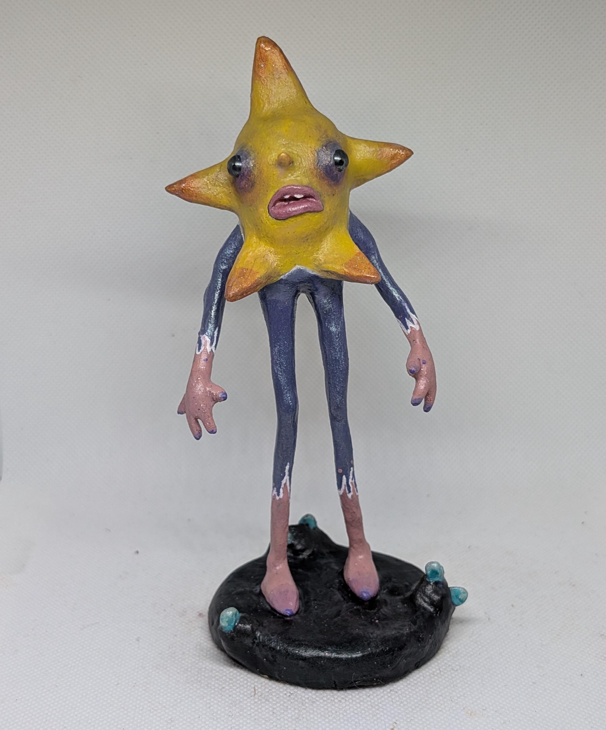 Rigel: Starboy, Weird Paper Clay Sculpture - Etsy