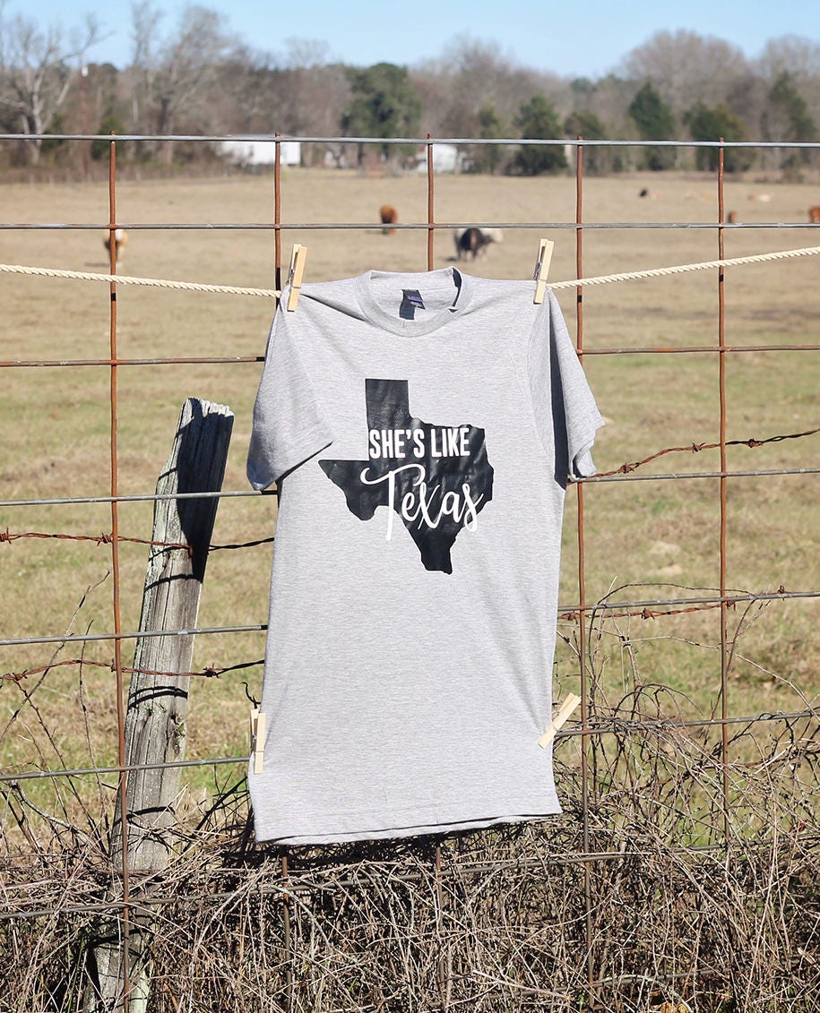 She's Like Texas // Texas Country Music T-shirt - Etsy