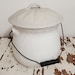 Antique Ironstone Slop Bucket With Lid/handle Large Container English ...