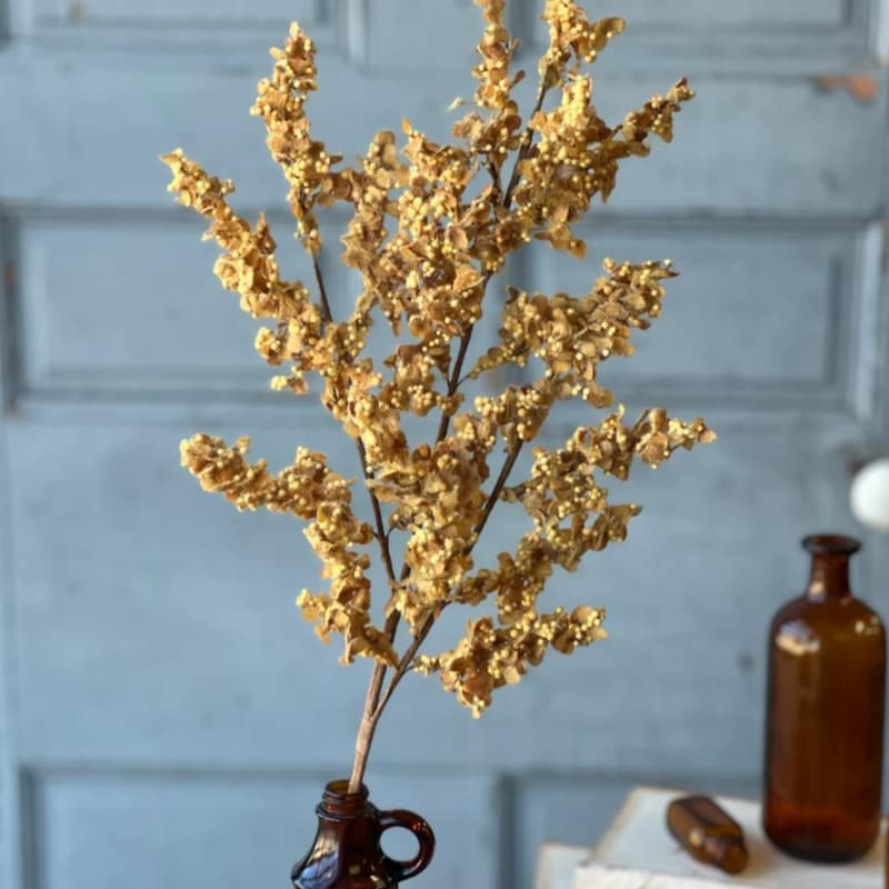Mustard Yellow Vase - Etsy