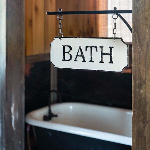Bath House Sign - Etsy