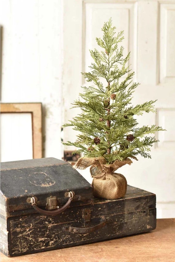 Faux Pottery Barn Christmas Trees