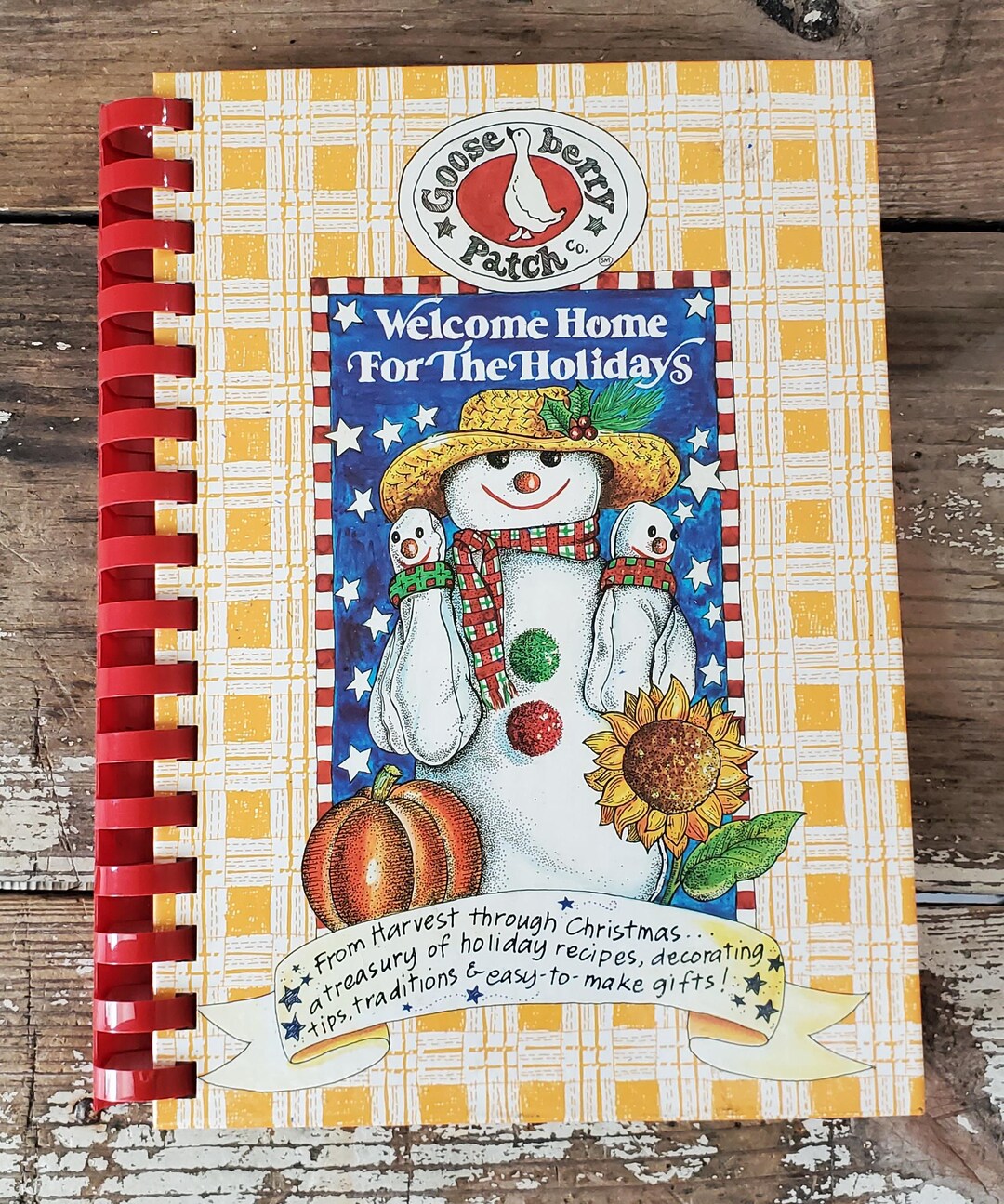 Vintage Gooseberry Patch Cookbook welcome Home for the Holidays ...