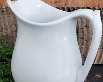 Beautiful Large Antique Ironstone Pitcher, Royal China International ...