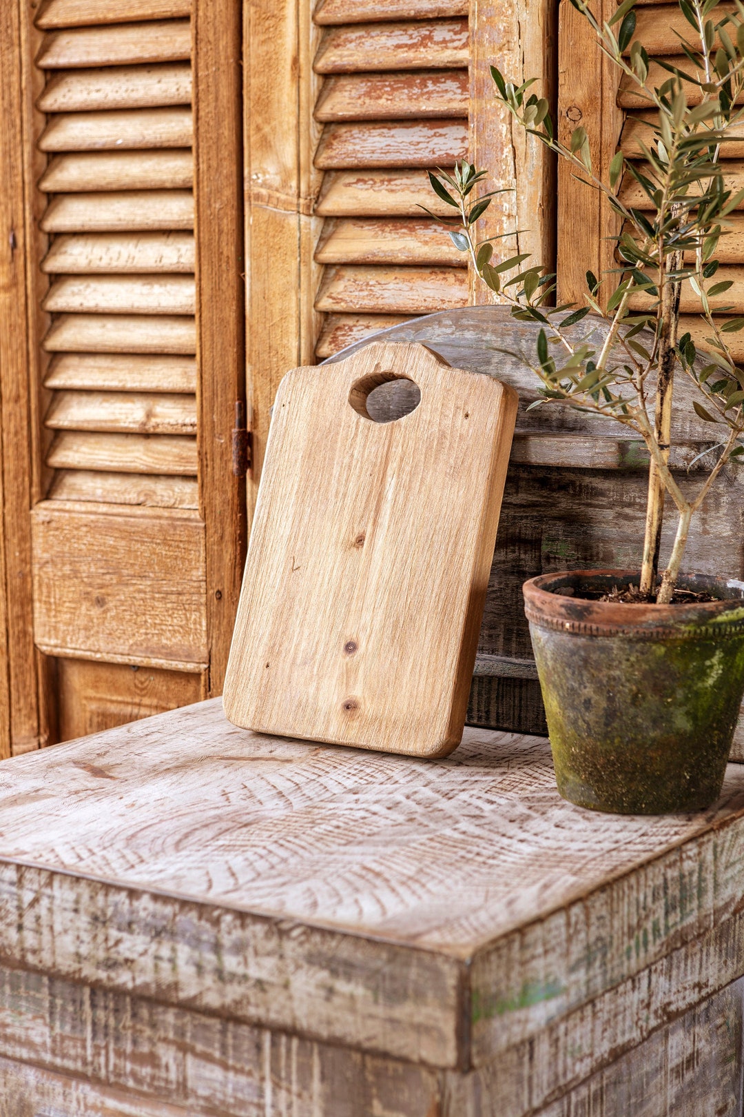 Kitchen Wall Display Board Cutting Board Square Hanging Board Pine ...