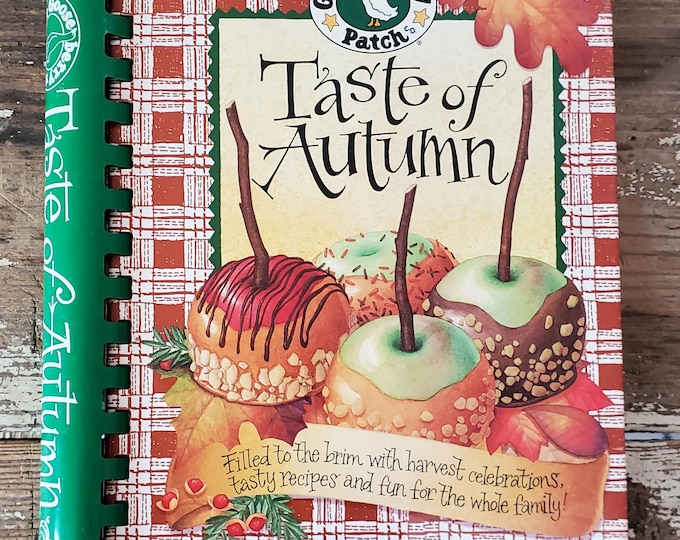 Vintage Gooseberry Patch Cookbook Fall "taste of Autumn" Farmhouse ...
