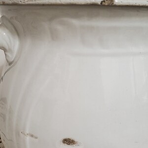 Antique Ironstone Slop Bucket With Lid/handle Large Container English ...