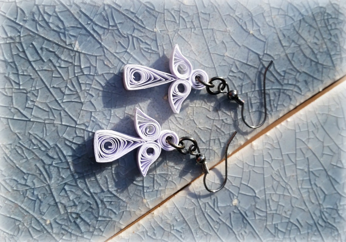 Paper Angel Earrings - Etsy Australia