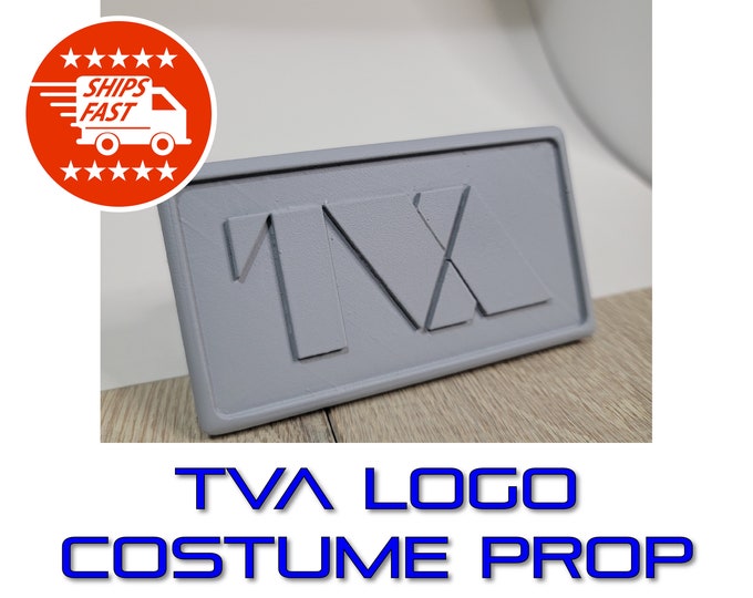 3D Printed TVA Logo Loki Costume Cosplay Prop - Etsy