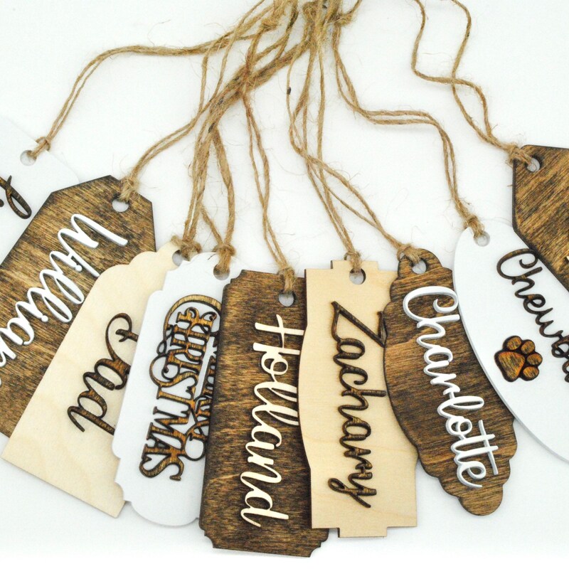 Wood Name Place Setting - Etsy