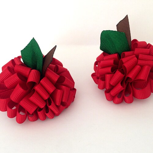 School Bus Hair Bow Back to School Bows Toddler Hair Bow - Etsy