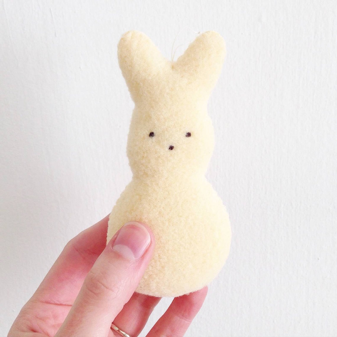 Peep Bunny Ornament Pattern Bunny PDF Sewing Pattern Peeps - Etsy