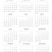 2025 Portrait Lined & Unlined Monthly Calendars | PORTRAIT | 8.5x11 ...