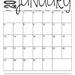 2025 Monday Start Lined & Unlined Monthly Calendars 8.5x11 PORTRAIT Jan ...