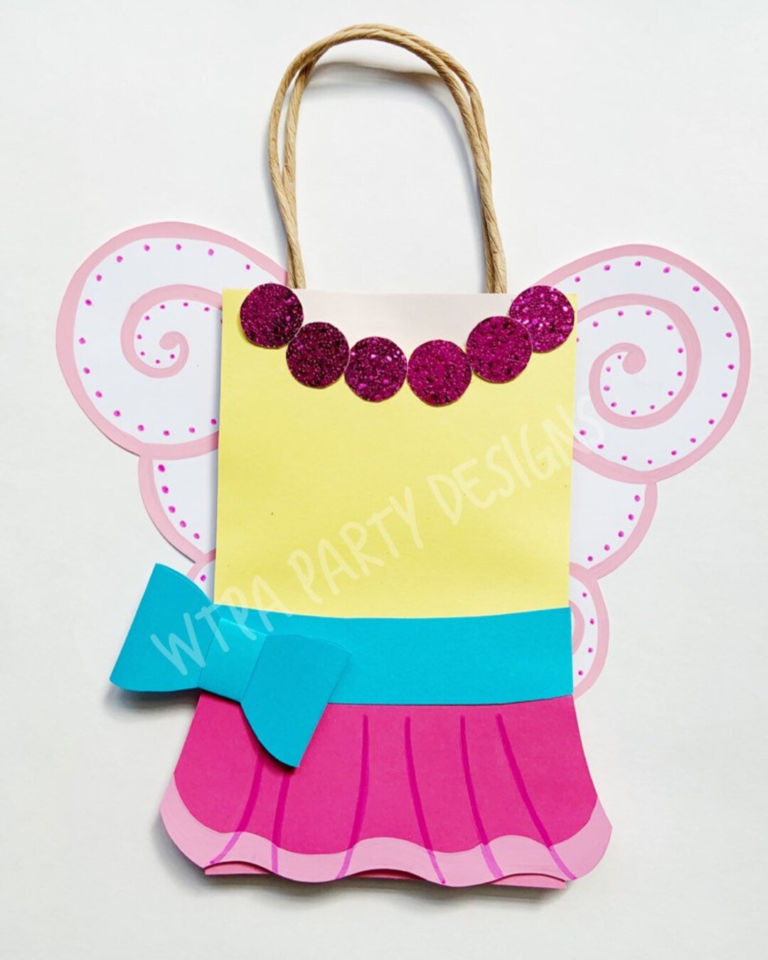 Fancy Nancy Inspired Party Bag/favor Bag/fancy Nancy/ Treat Bag/ Fancy ...