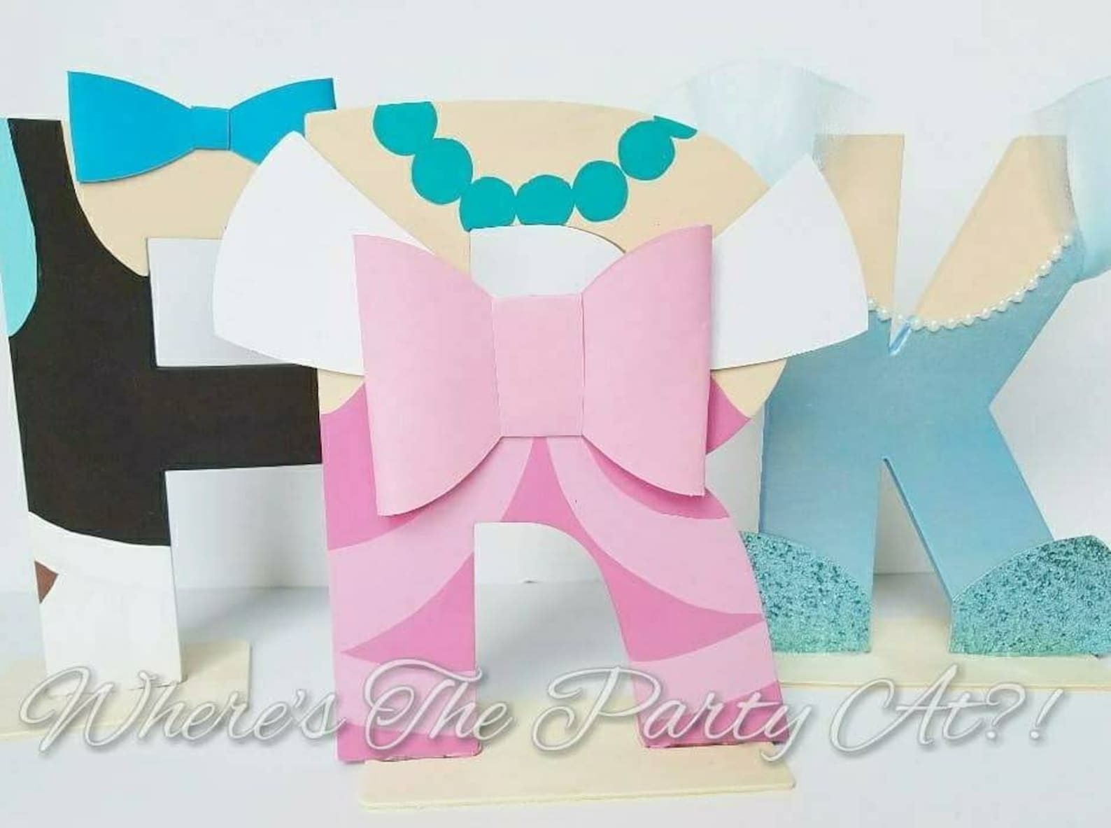 Cinderella Inspired Letter Set/cinderella Party/prince | Etsy