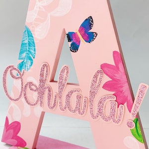 Fancy Nancy Inspired Letters /fancy Nancy Birthday Party/fancy Nancy ...