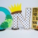 Where the Wild Things Are WILD ONE Letter Set | Etsy