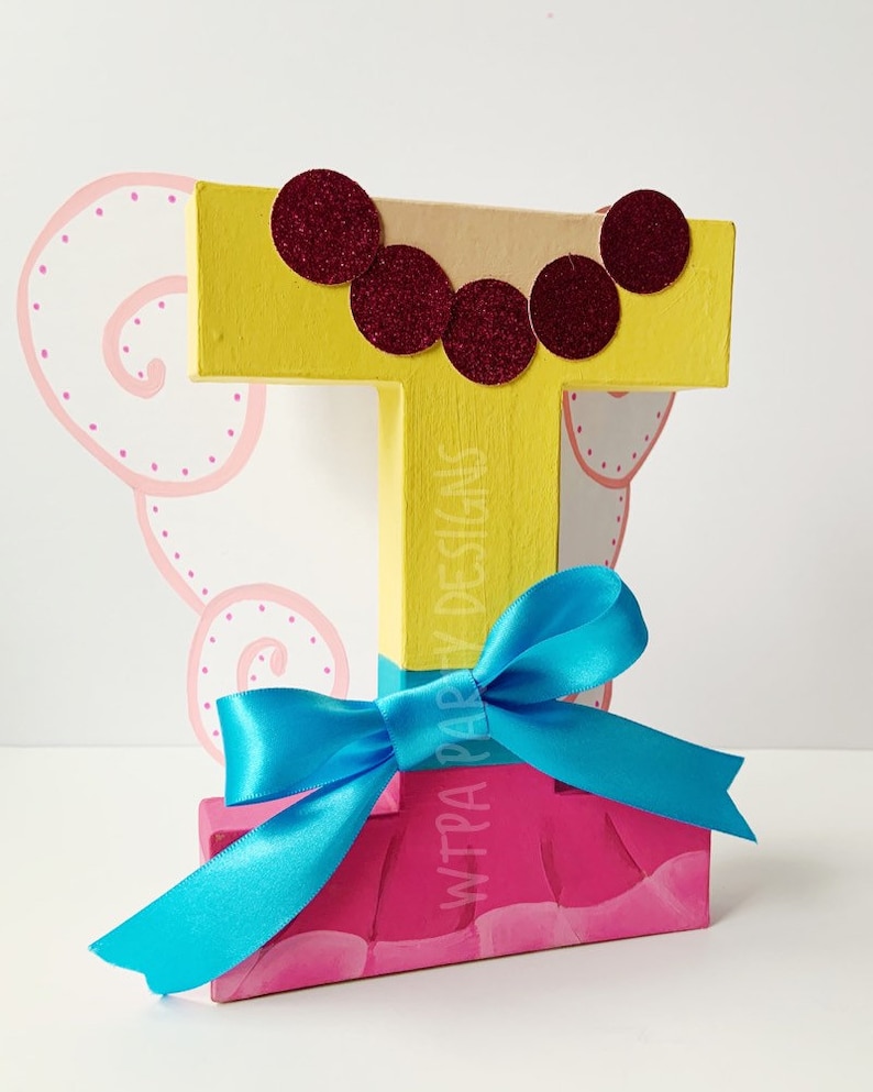 Fancy Nancy Inspired Letters /fancy Nancy Birthday Party/fancy Nancy ...