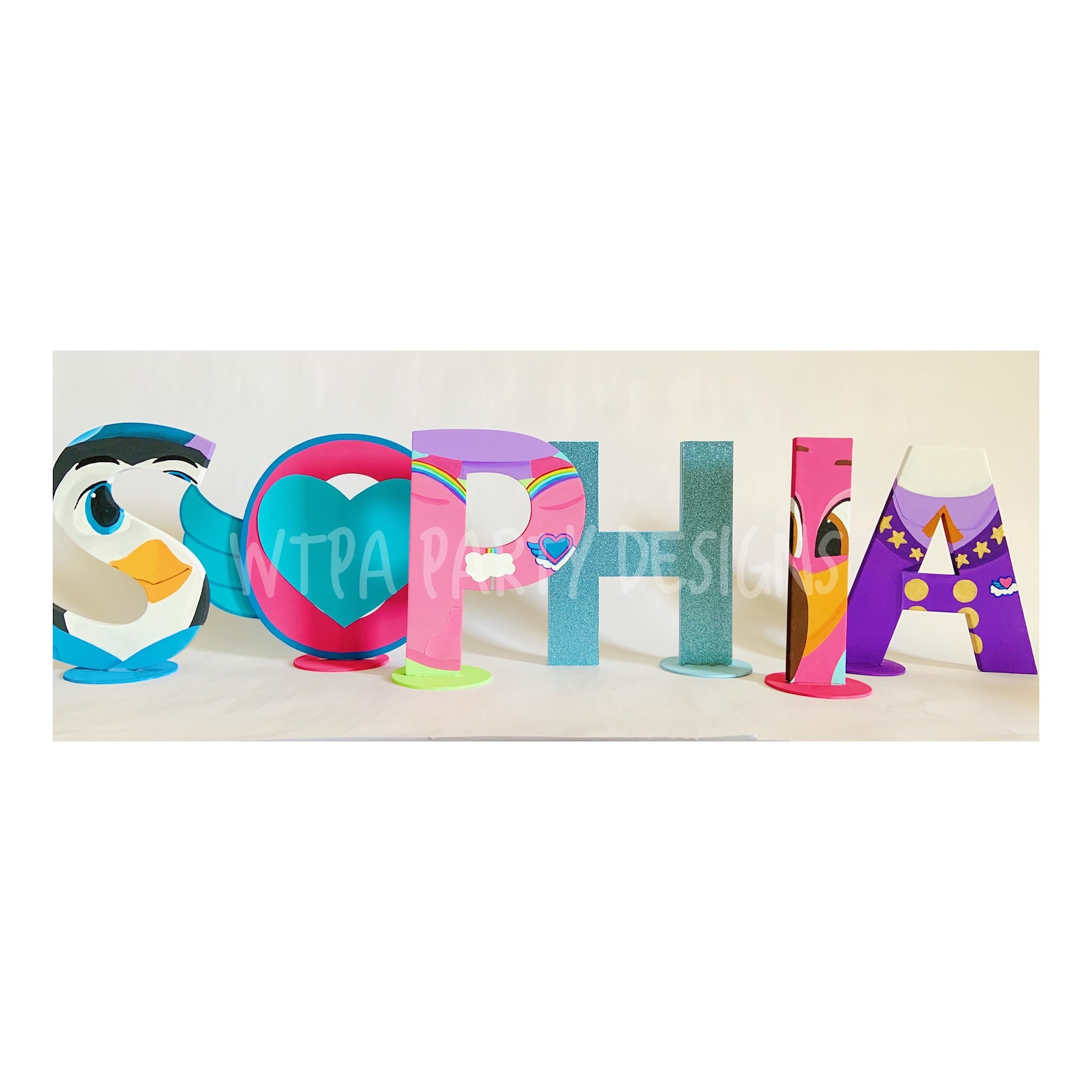 TOTS Inspired Letters/tots Party Decorations/ Tots/tots Party - Etsy